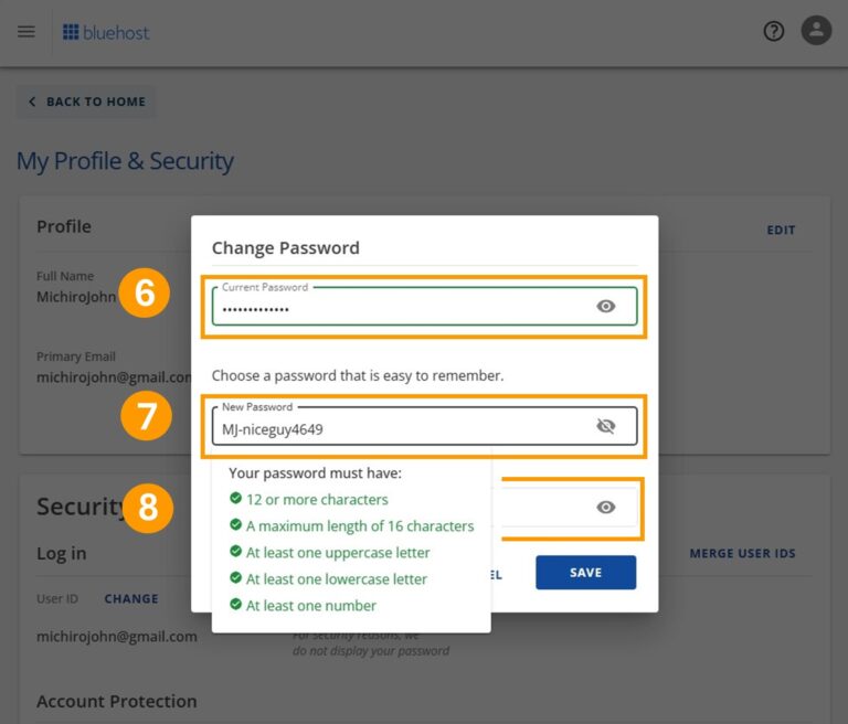 Server Settings of Bluehost | Making a homepage to start from scratch ...